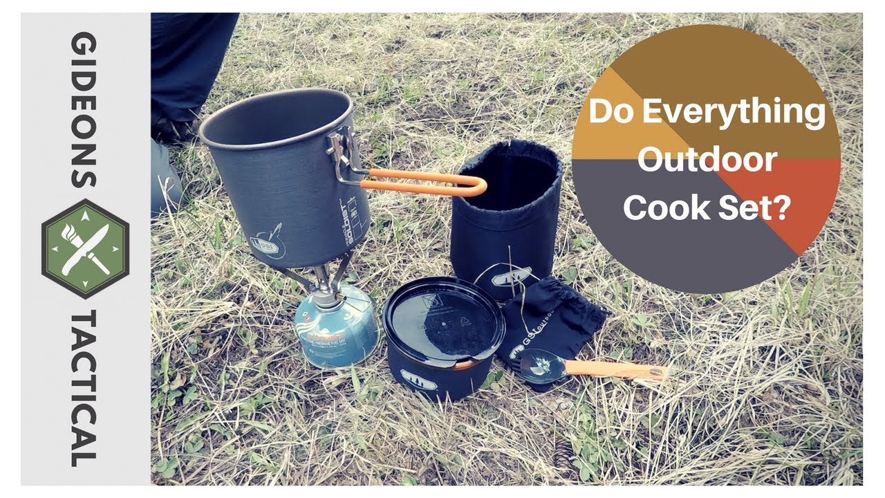 Outdoor cooking with GSI Pinnacle Solo Cook Set