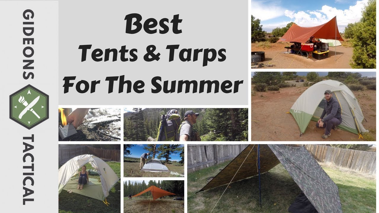 Best tents & tarps for the summer!