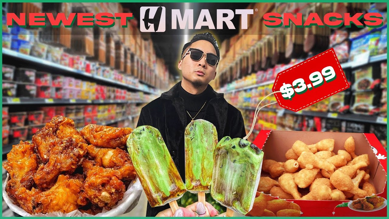 Rare Korean K-pop snacks tested at H-Mart in NYC