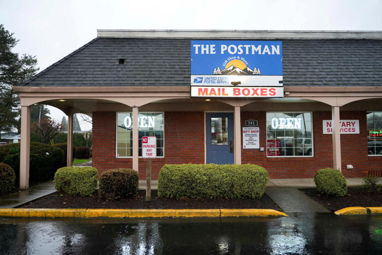 The postman works to survive slower-than-expected holiday season