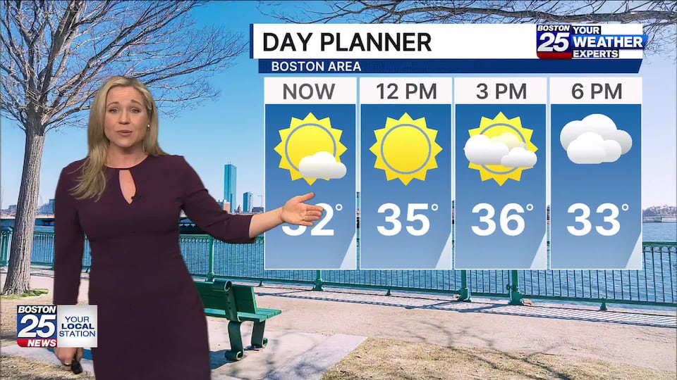 Boston 25 weather: Saturday morning forecast