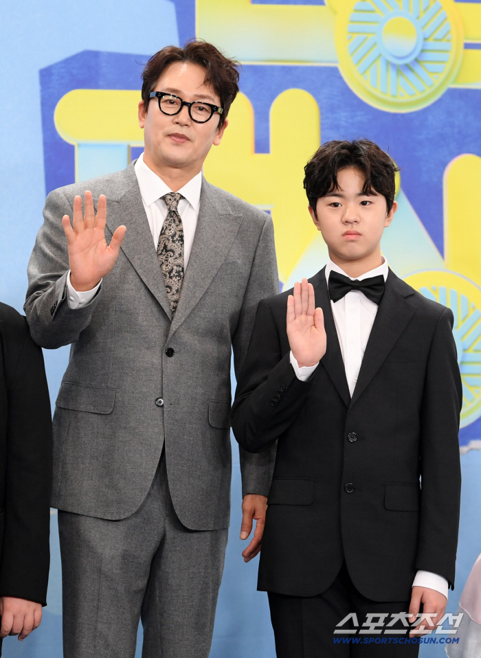 Kim Jung-tae, a sweet dad