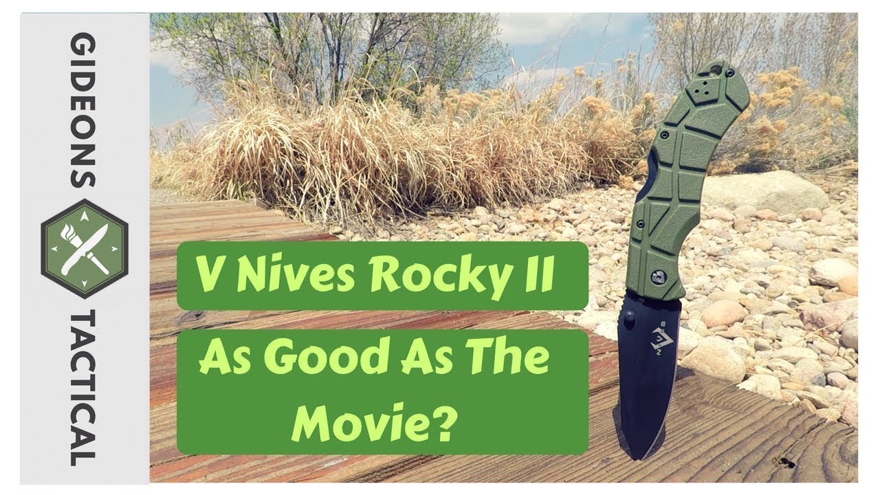 V Nives Rocky II EDC knife as good as movie