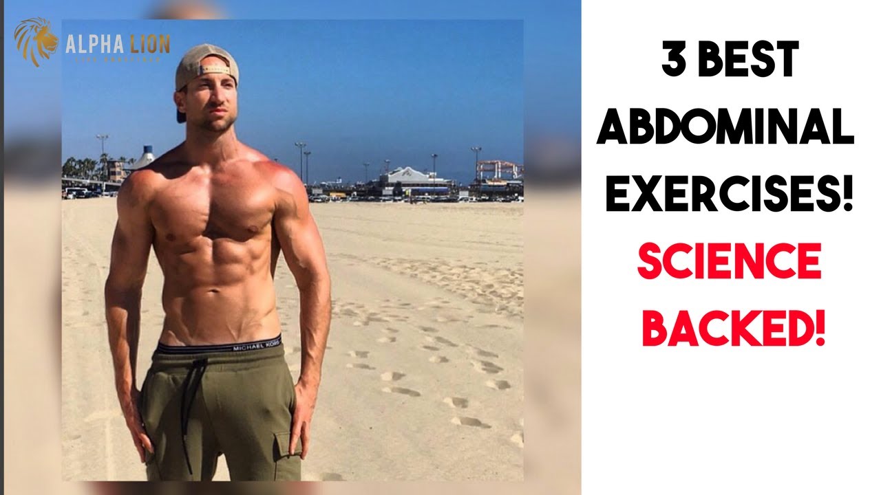 Use three top ab exercises for a science-backed six pack
