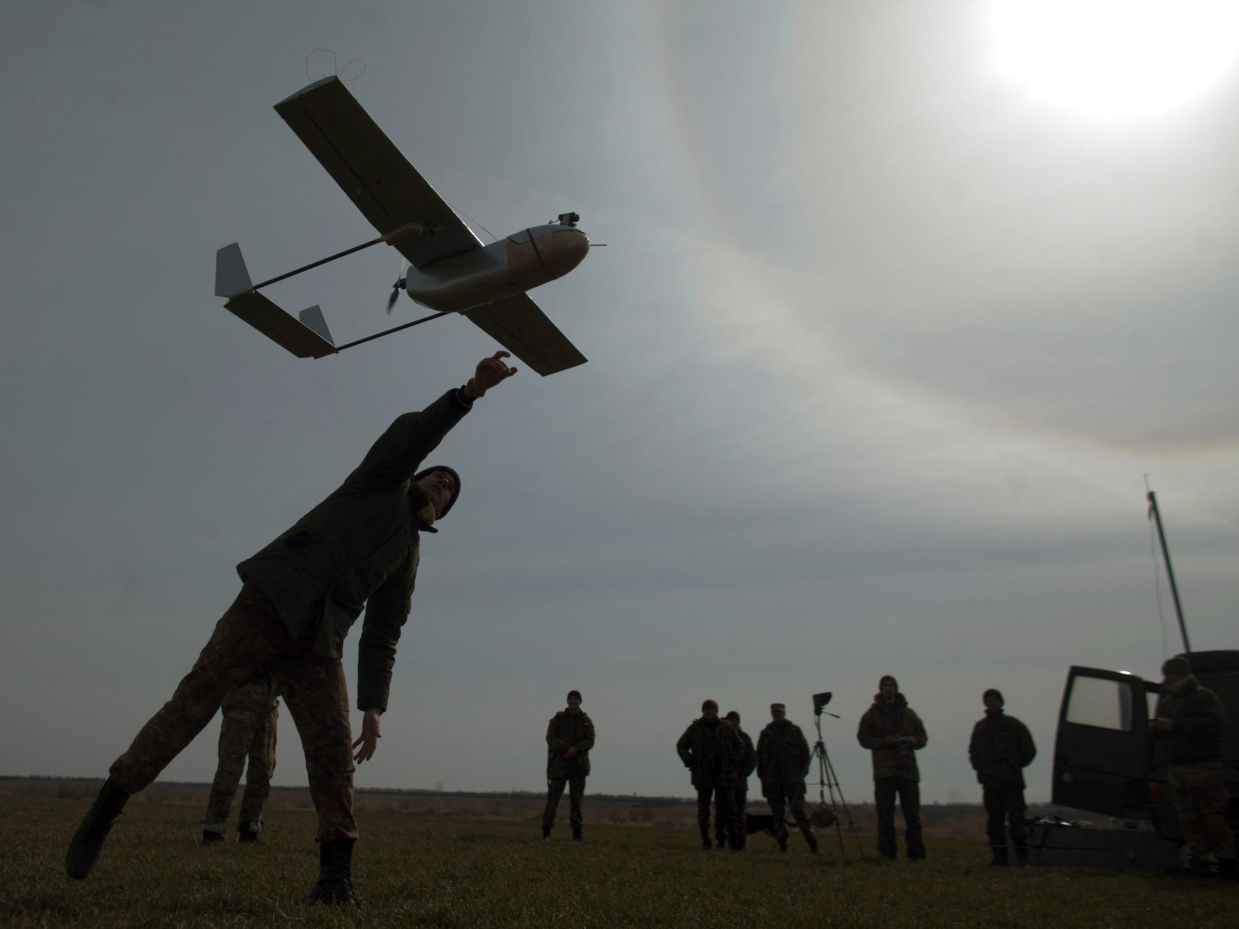 Under threat, Ukraine’s drone schools are going to great lengths to ...