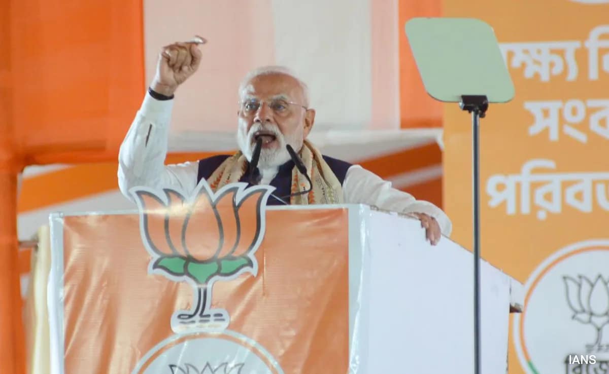 PM Modi's Bengal address decoded: Energising cadre, countering Mamata ...