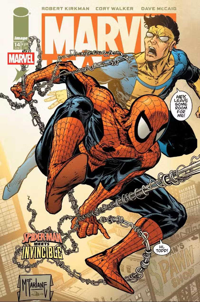Spider-Man & Invincible's legendary crossover release date confirmed ...