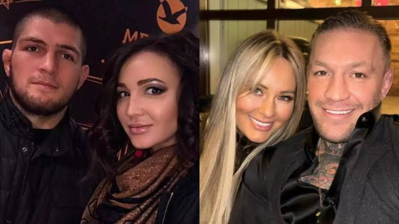 Conor McGregor and Dee Devlin vs Khabib Nurmagomedov and Patimat ...