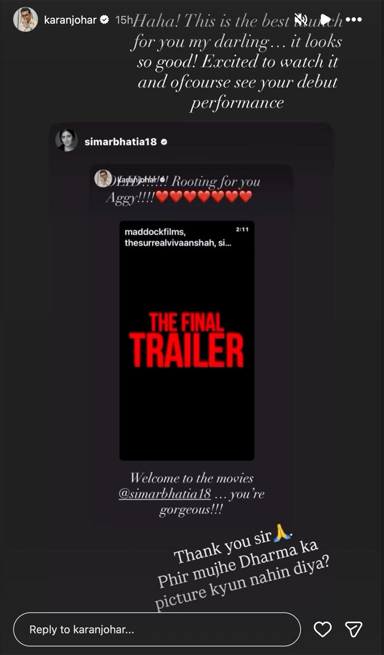 Dharma ka picture kyun nahin...: Akshay Kumar's niece Simar Bhatia's ...