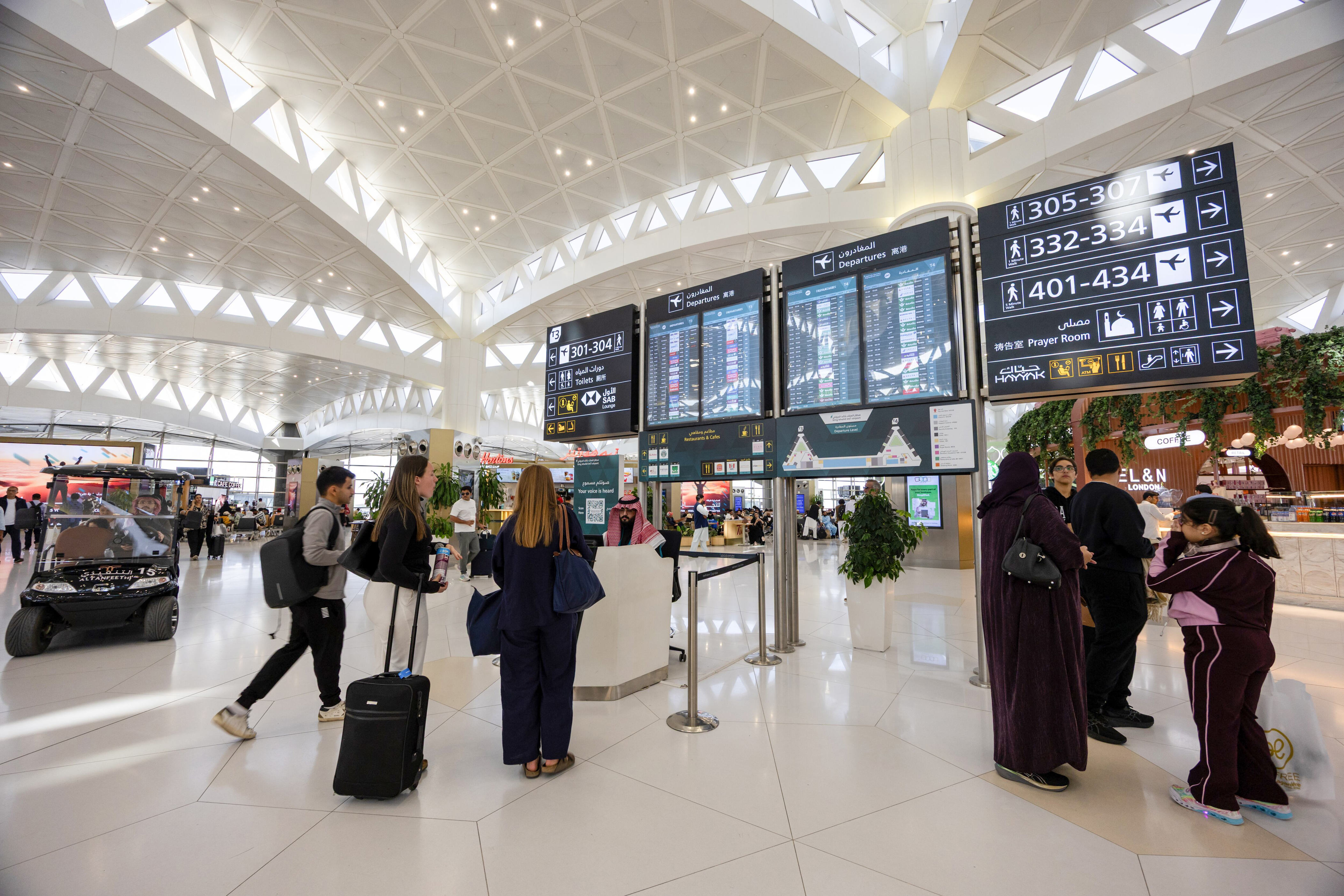 Riyadh airport reports flight cancellations and delays caused by ...