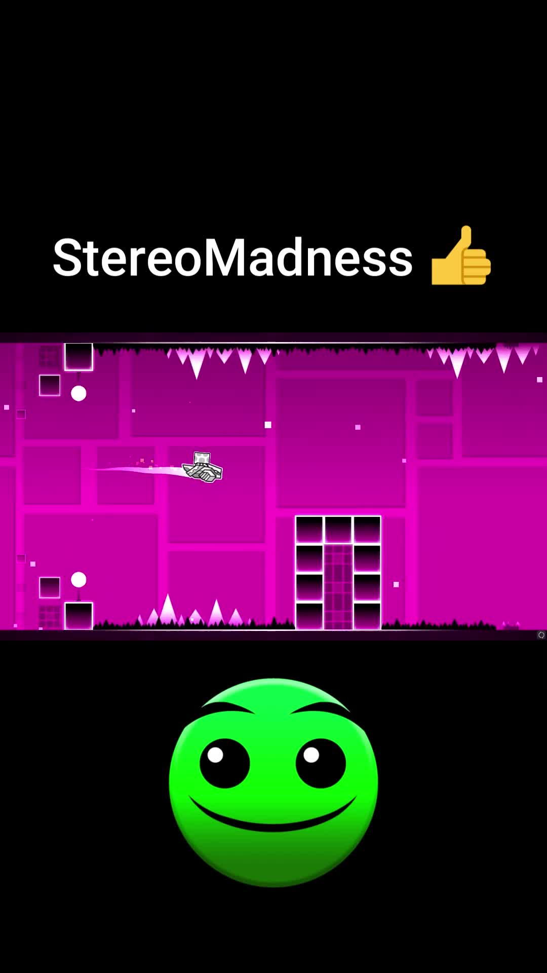 Geometry Lite - First level, Stereo Dash, 100% complete #shorts #deluxe12