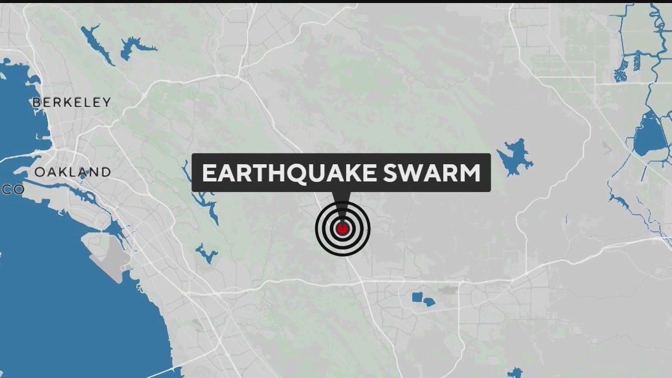 Swarm of earthquakes rattle San Ramon