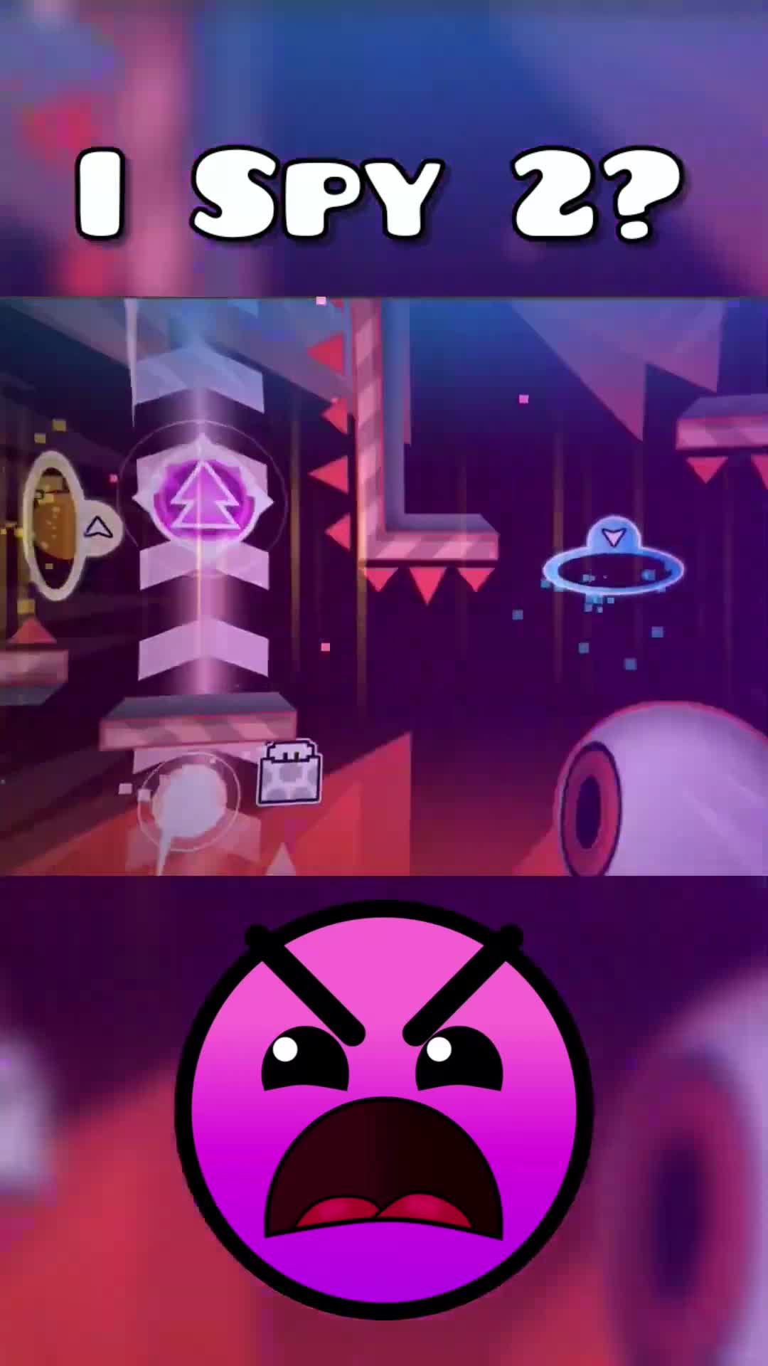 I spy 2 level in Geometry Dash will blow your mind!
