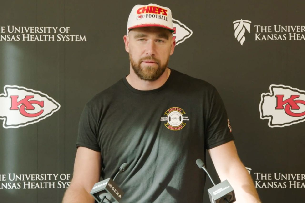 Travis Kelce reacts to the possibility of no longer playing football ...