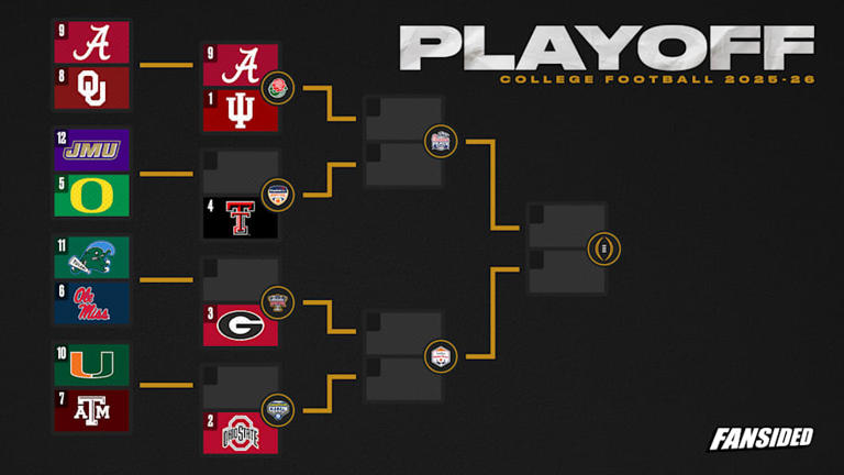 Updated college football playoff bracket after Alabama gets revenge on ...