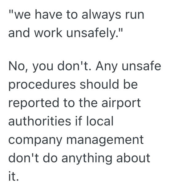 Boss at short staffed airport prioritizes one client above all the ...