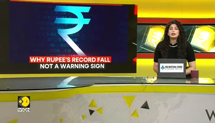 Why rupee's record fall not a warning sign