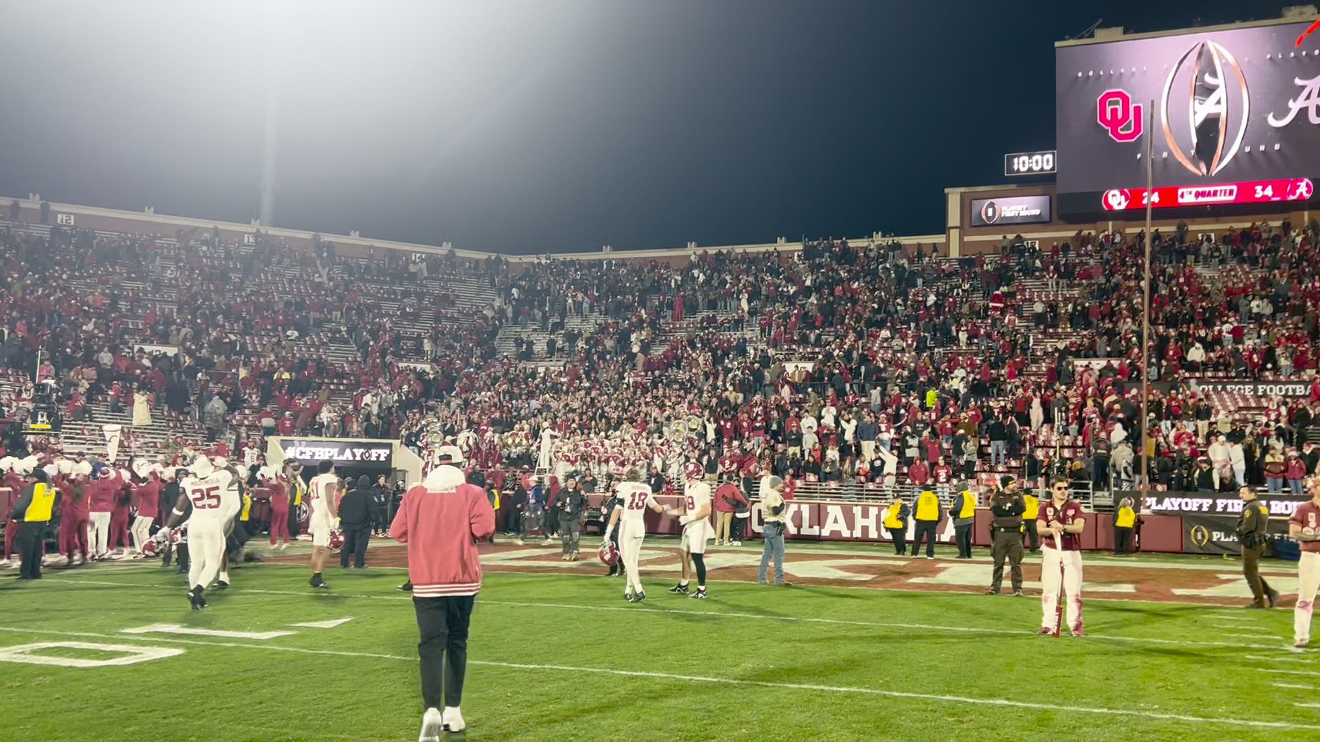 CFP Rammer Jammer after Alabama beats Oklahoma