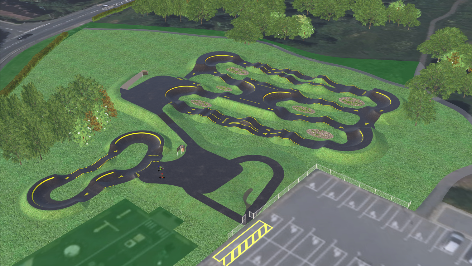 Designs revealed for new pump track