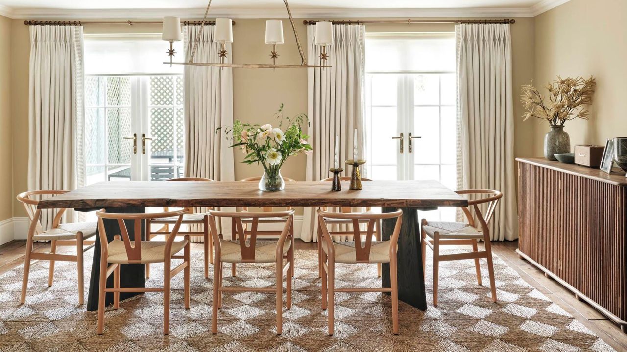 Rectangular vs round dining table? Interior designers reveal which ...