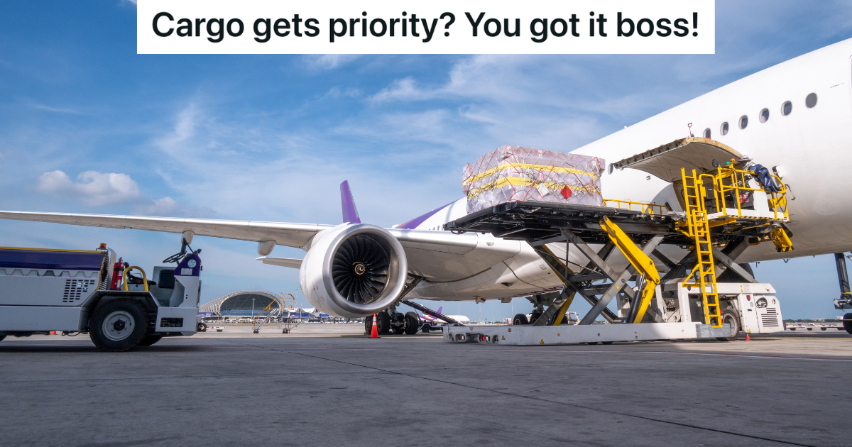 Boss at short staffed airport prioritizes one client above all the ...