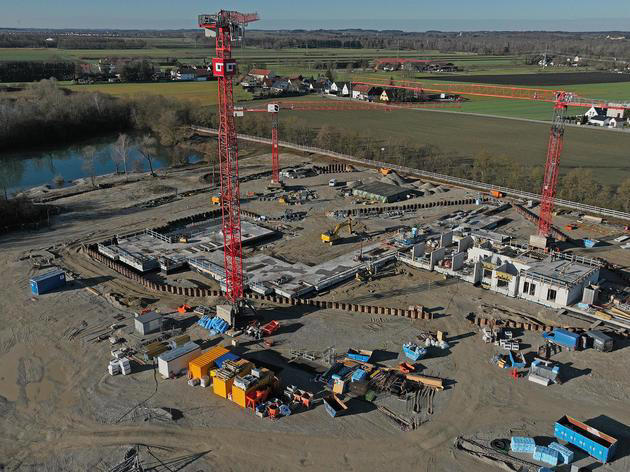 Wellness-Tempel entsteht in Olching: Erster Blick auf die Spa-Baustelle
