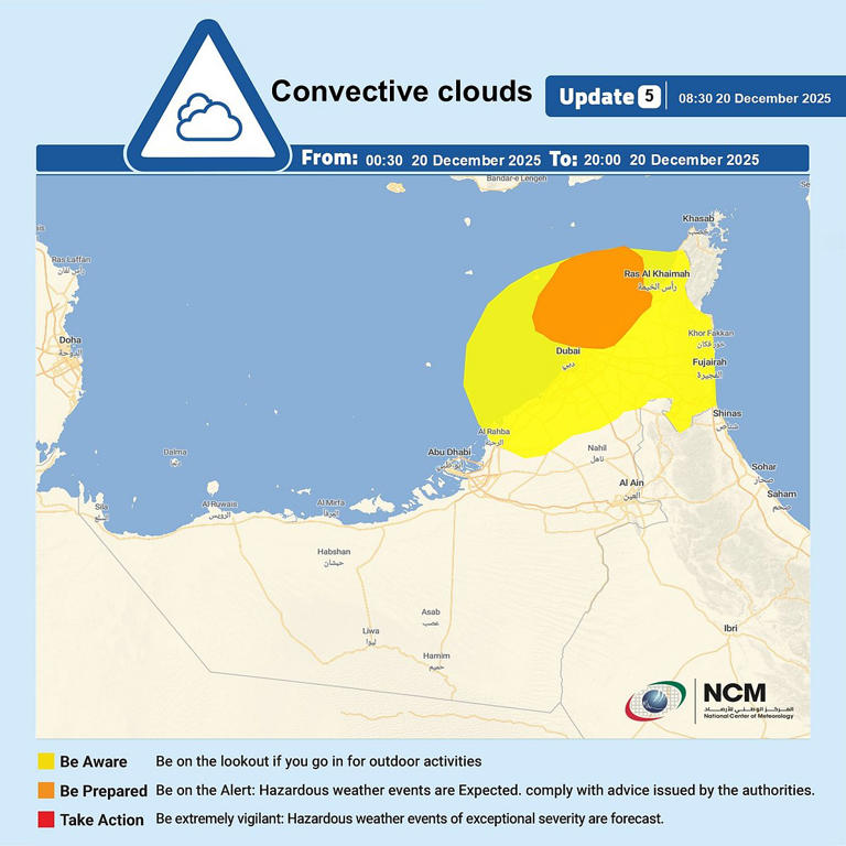 UAE winter alert: Temperatures dip to 3.5°C after rain—what’s ahead ...