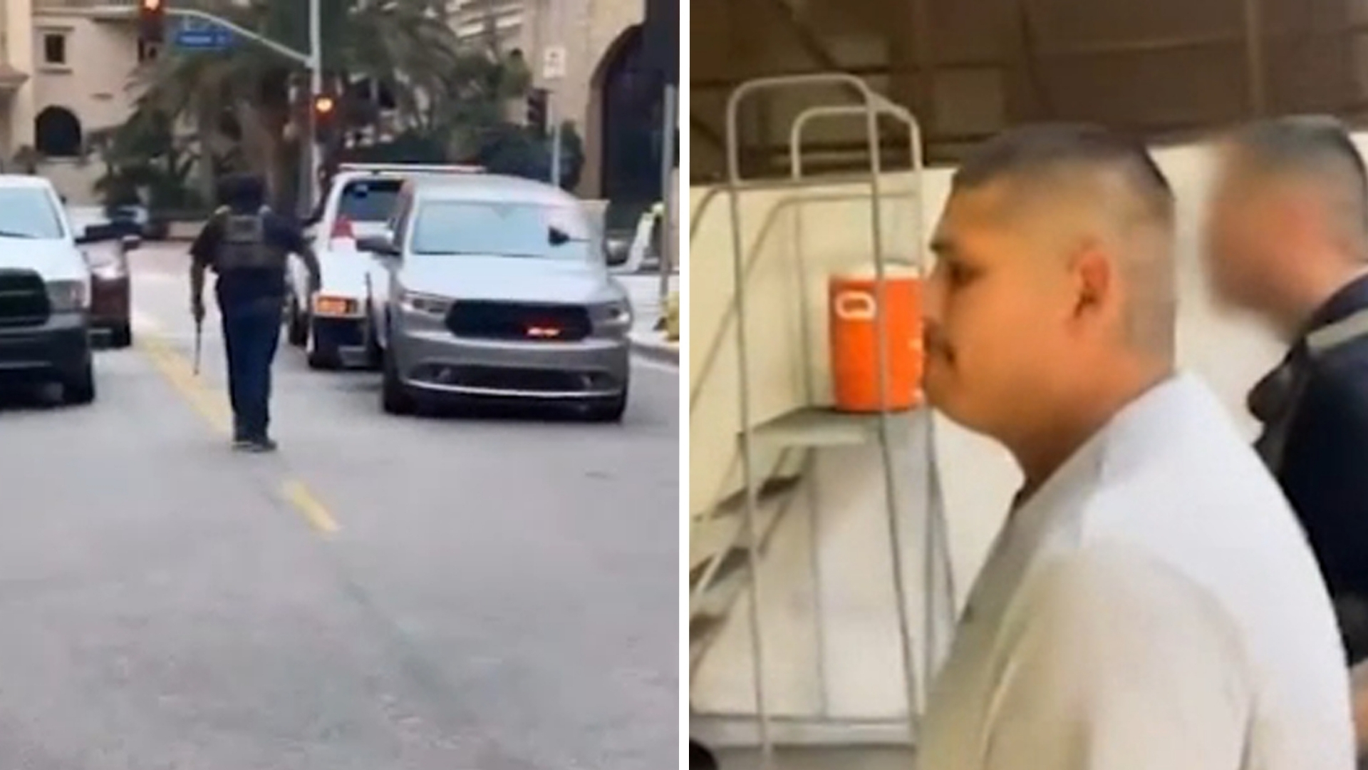 Man accused of illegally towing ICE vehicle during raid found not guilty