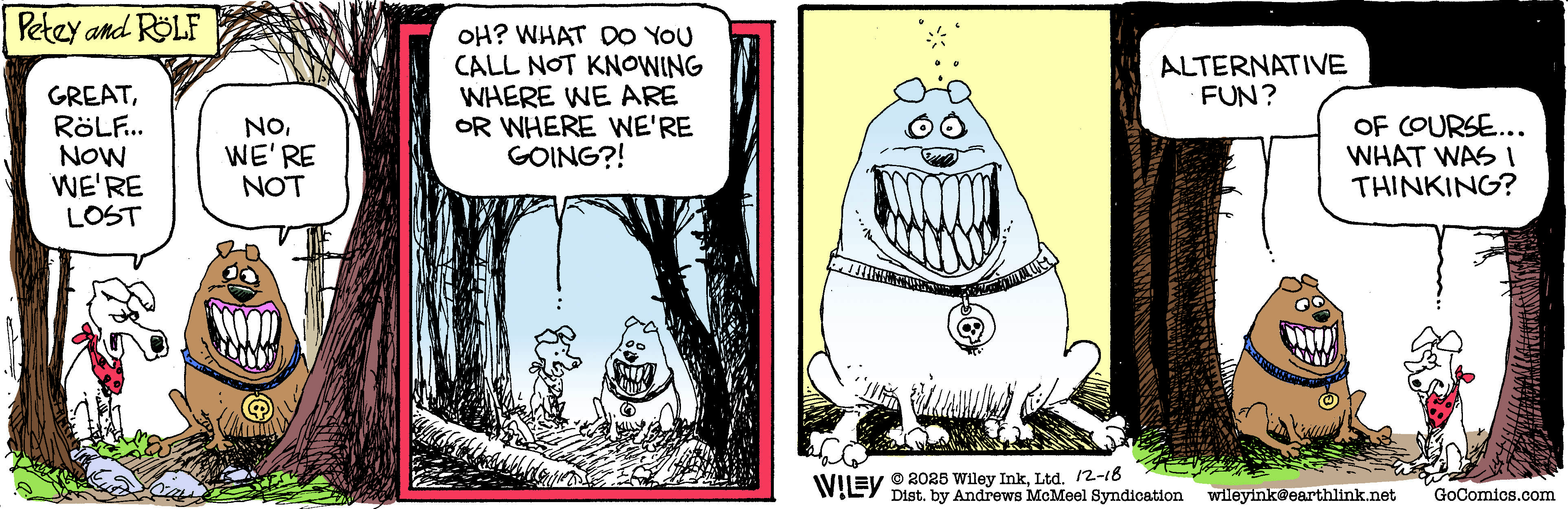 Non sequitur by Wiley Miller