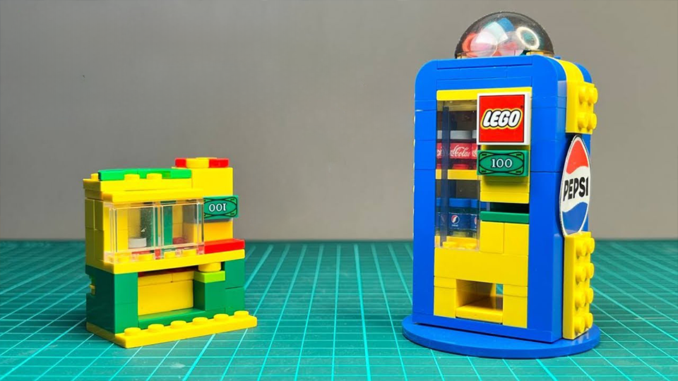 Can you really make a soda machine from LEGO?