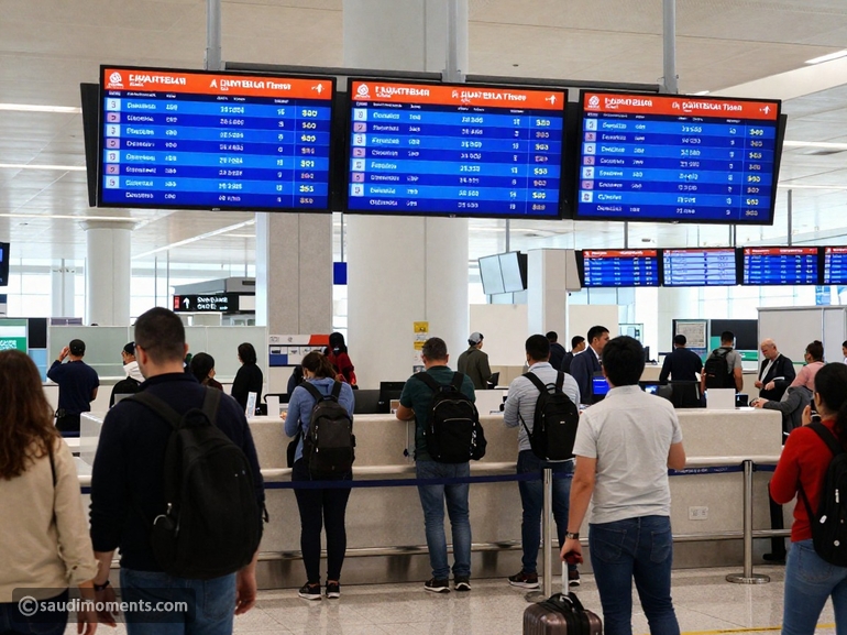 Riyadh airport reports flight cancellations and delays due to ...