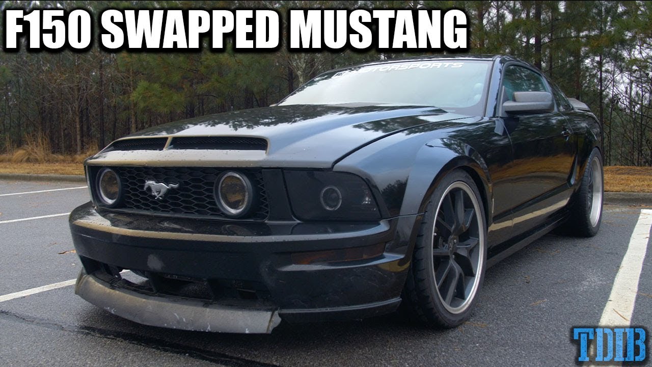 F150 engine swapped Mustang GT review - a surprisingly rowdy pony