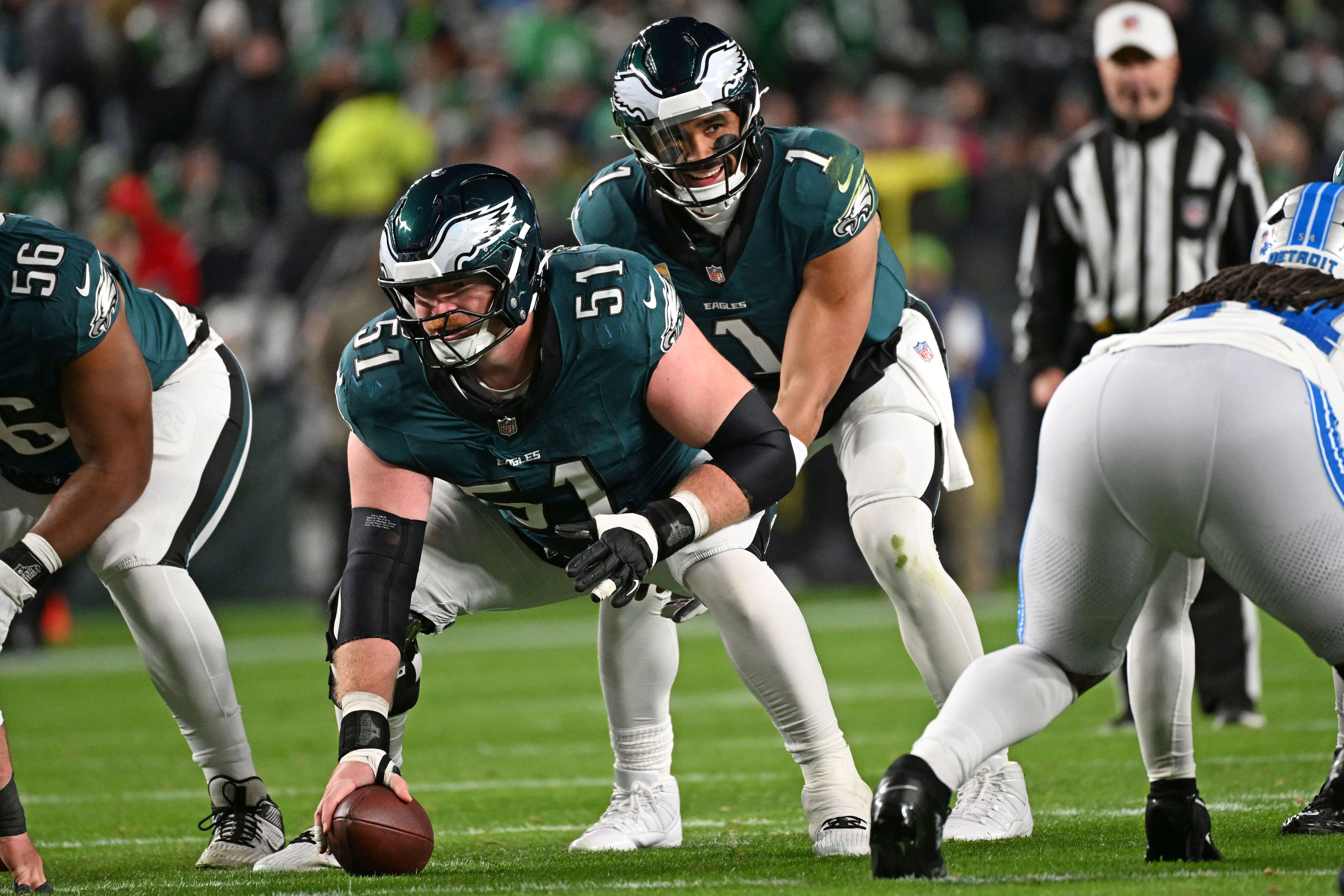 How did Eagles' offensive line turn its season around overnight?