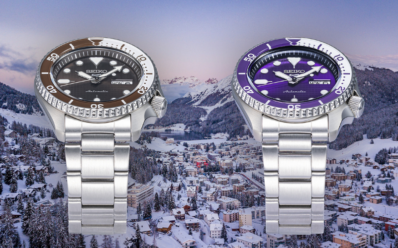 Seiko's tough winter watches for the slopes