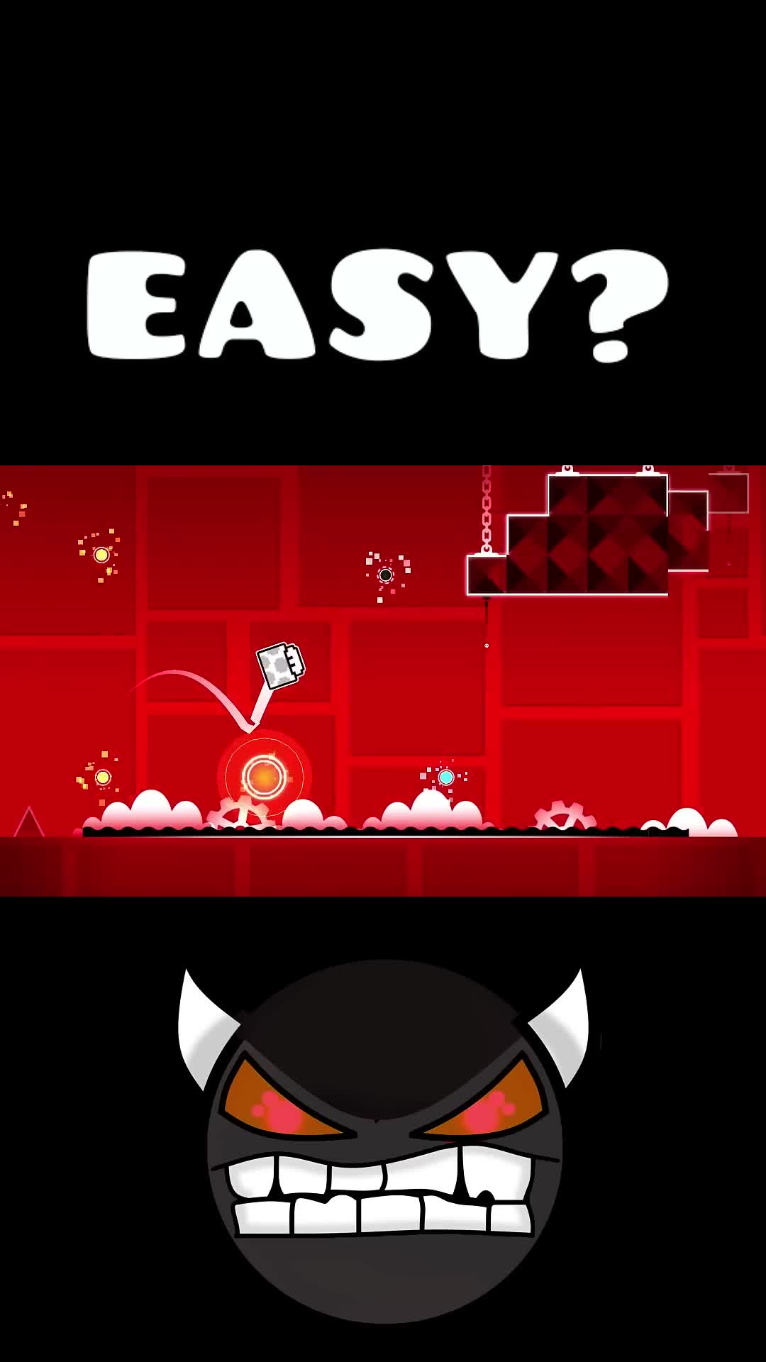 Clutterfunk buffed Geometry Dash #shorts #deluxe12