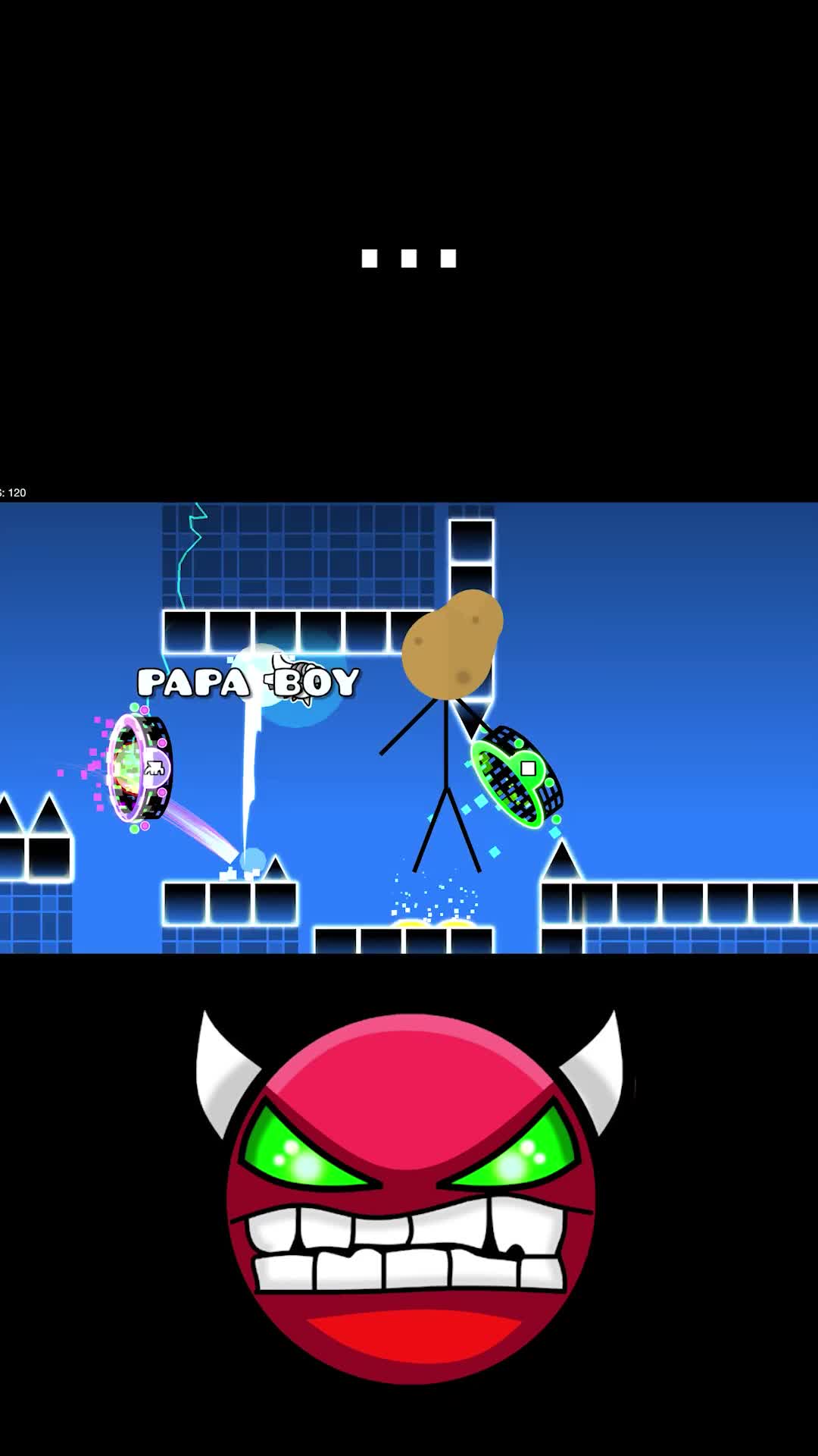 Random Geomatry Dash Level #3 #shorts #gd