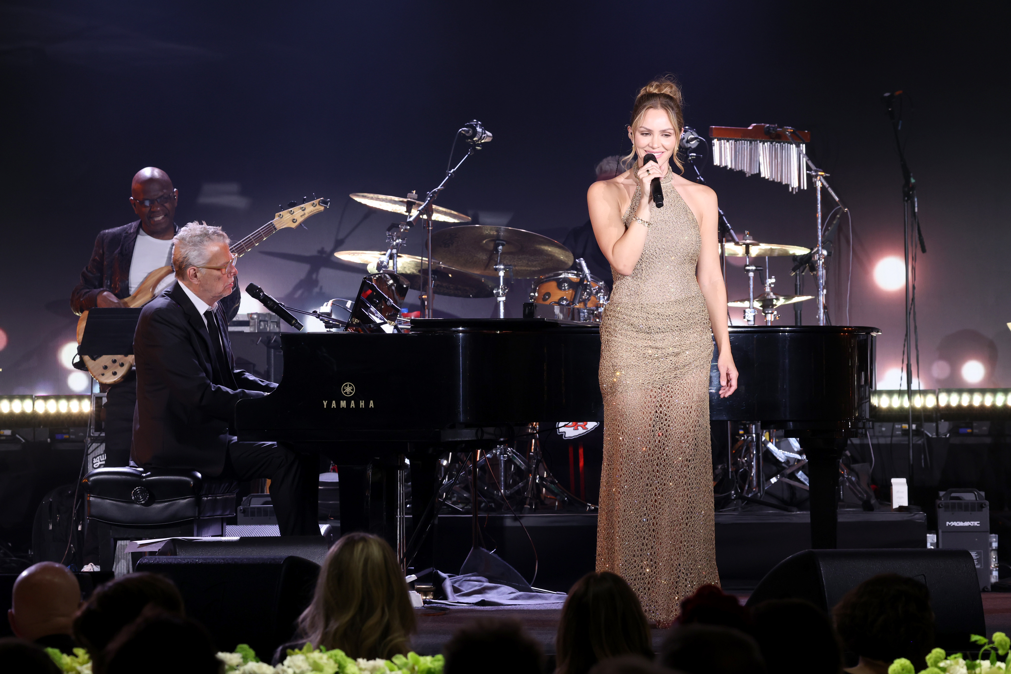 Katharine McPhee reveals the hardest part of touring with husband David Foster