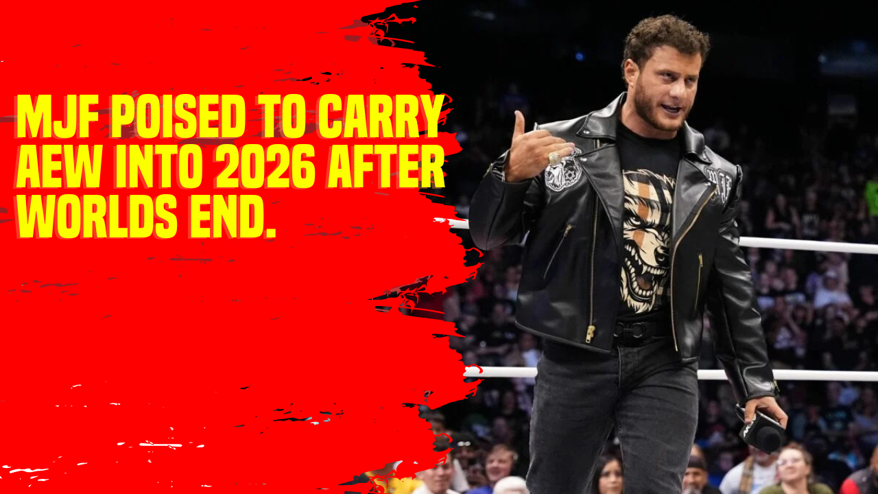 MJF poised to carry AEW into 2026 after Worlds End. #MJF #AEW #ProWrestling