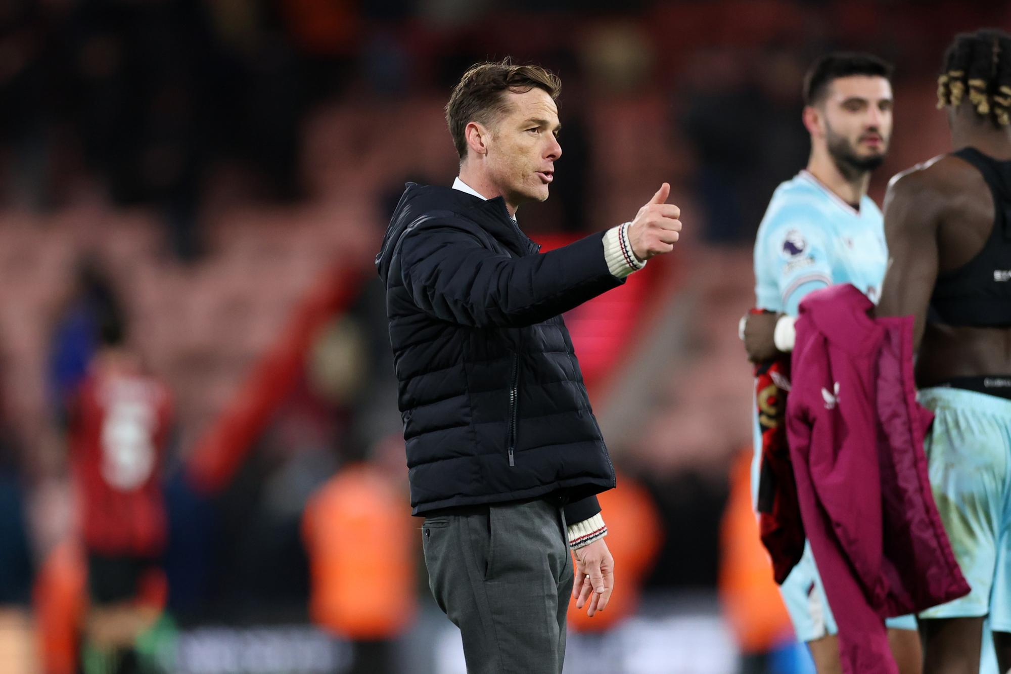 Scott Parker's immediate reaction as Burnley end their losing run with ...