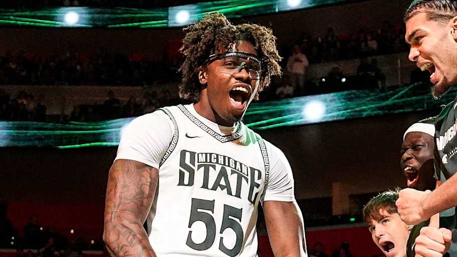 Michigan State outlasts minor upset bid by Oakland in Detroit