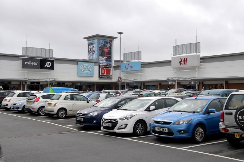Welsh retail park out of control as police called in to deal with ...