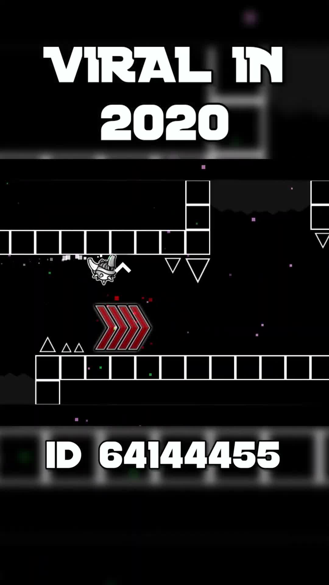 I tried level viral in 2020 #geometrydash #gdupdate #gd #games #deluxe12