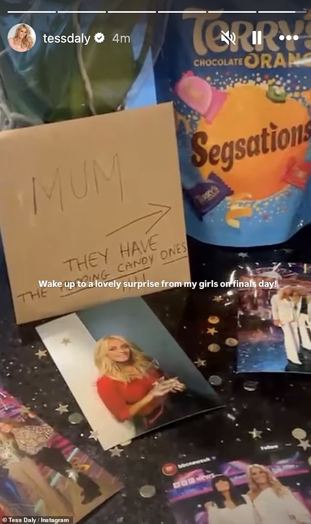 Tess Daly receives surprise gifts from daughters and Strictly Come ...