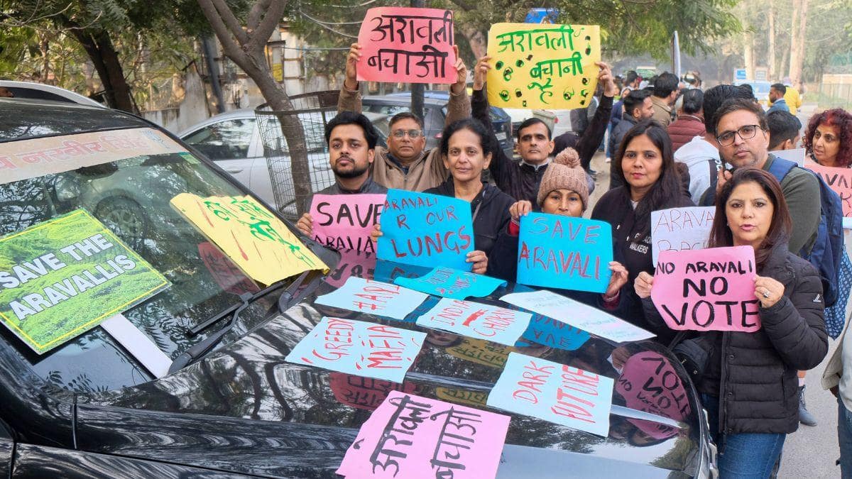 Protests erupt over new Aravalli definition as activists warn of ...