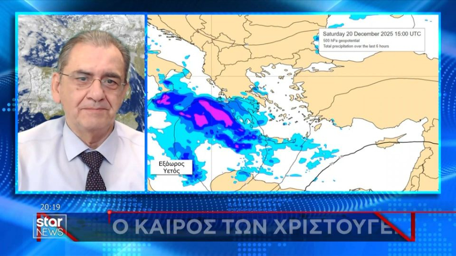 Θοδωρής Κολυδάς: Νέο κύμα κακοκαιρίας από Τρίτη με βροχές και χιόνια ...