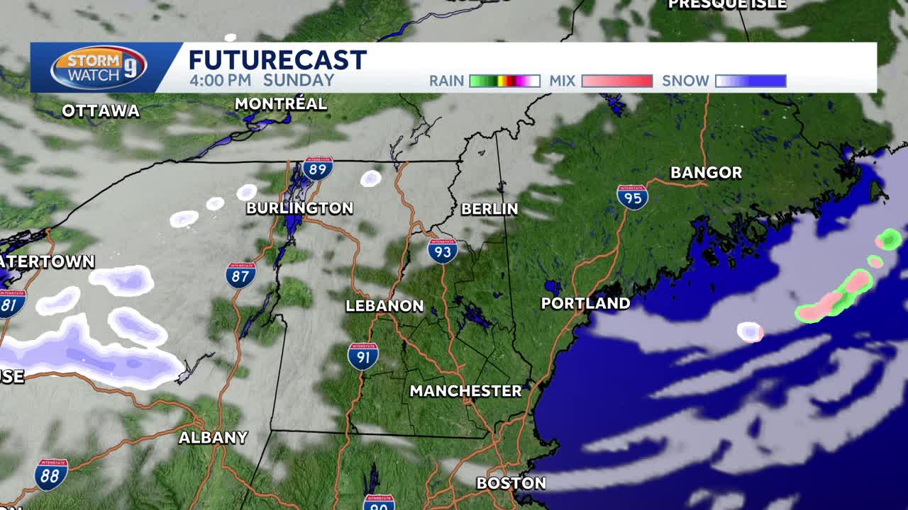 Video: Back to the chilly pattern, snow likely Tuesday