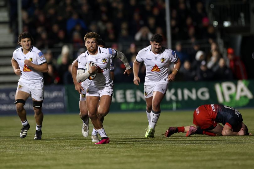 Exeter Chiefs move top of the table with comeback win at Saracens