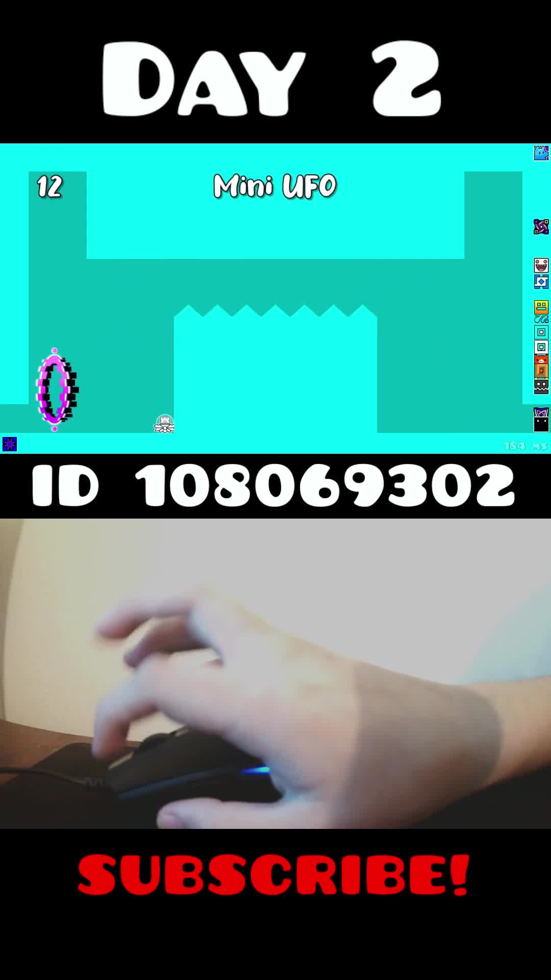 How to spam full day 2 #deluxe12 #gdupdate #geometrydash #gd #games