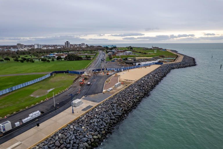 Breath-taking transformation continues in front of Southsea Common to ...