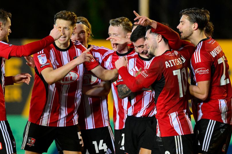 Exeter City 'dominant and deserving win' as Grecians climb out of ...